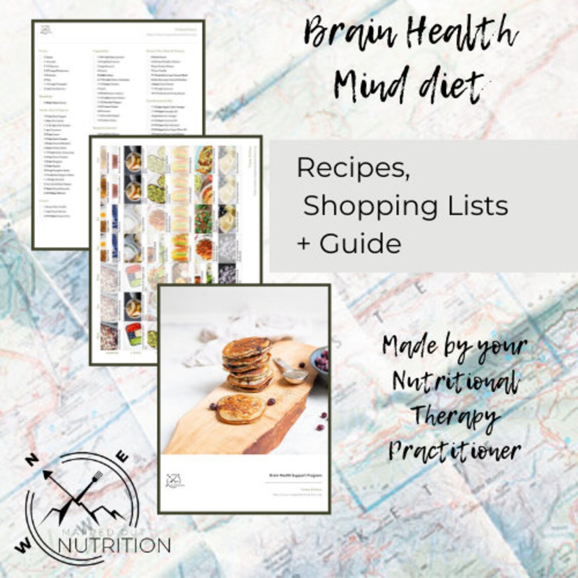 Brain Health Mind Diet 7 Day Meal Plan - Etsy