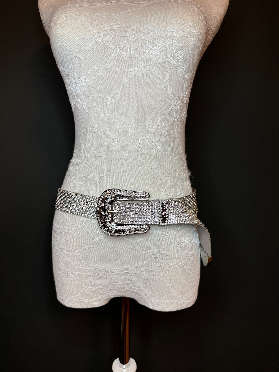 Rhinestone Belt, Diamanté Belt, Small, Medium, Large, Jeans Belt, Fan ...