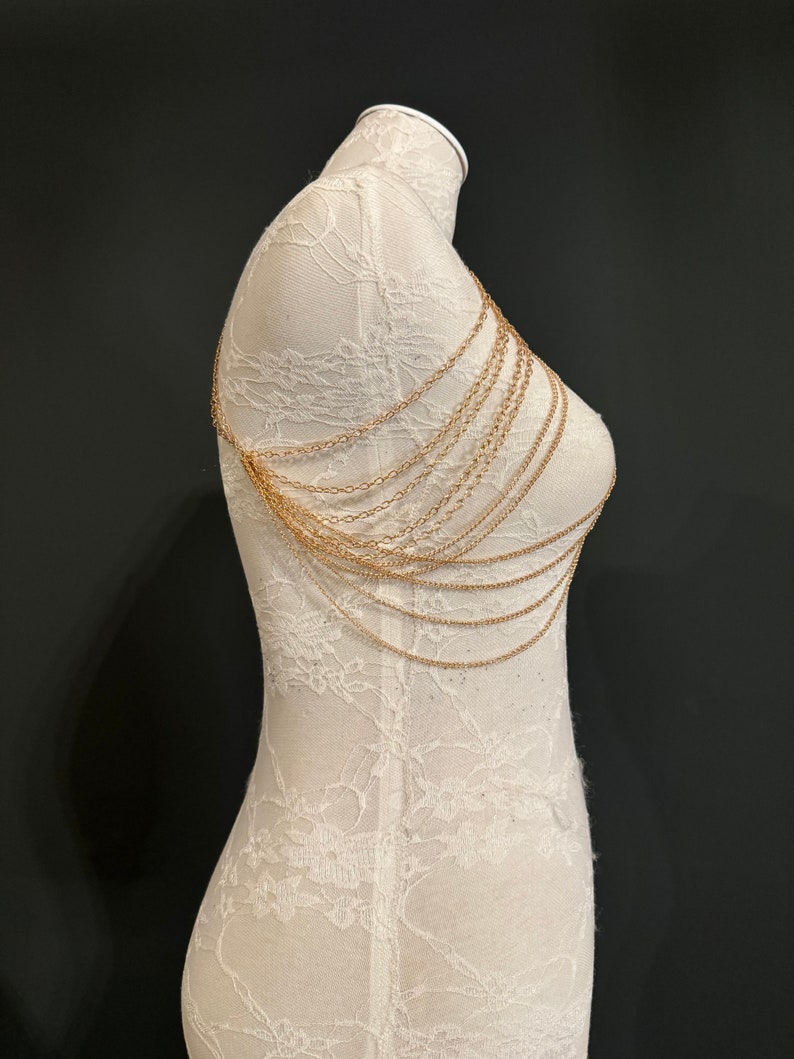 Body Chain, Festival Body Chain, Party, Gift, Swimwear, Elegant Body ...