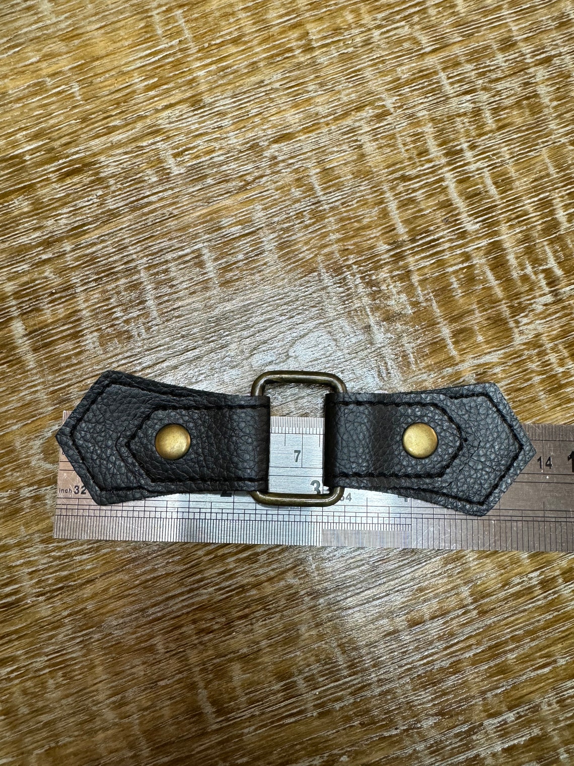 Kilt Strap, Antique Brass Buckle, Matt Black, High Quality, Crafts ...