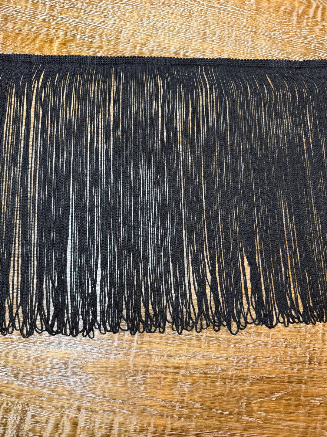 12 Wide STRETCH Fringe, Elegant Fringe, Black, Quality Fringe Trimming ...