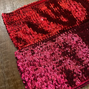 Sequins Cuff, 5.5” Wide Stretch Sequin Band, 14cm Stretch Sequins Cuff ...