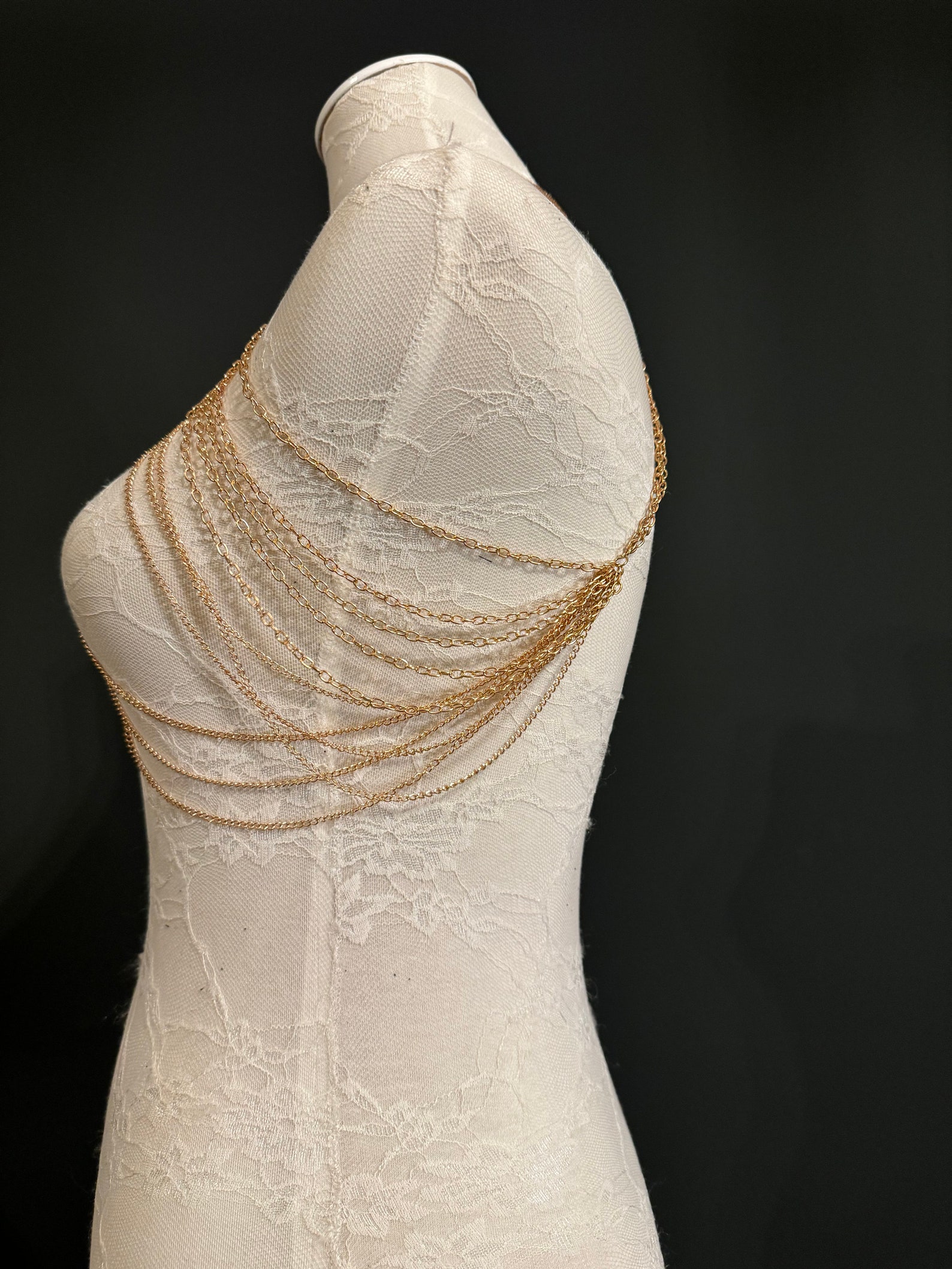 Body Chain, Festival Body Chain, Party, Gift, Swimwear, Elegant Body ...