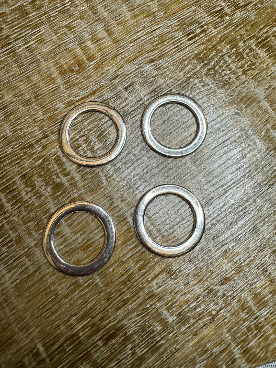 Flat Metal Ring, 5mm Thickness Flat Silver Metal Ring, High Quality ...