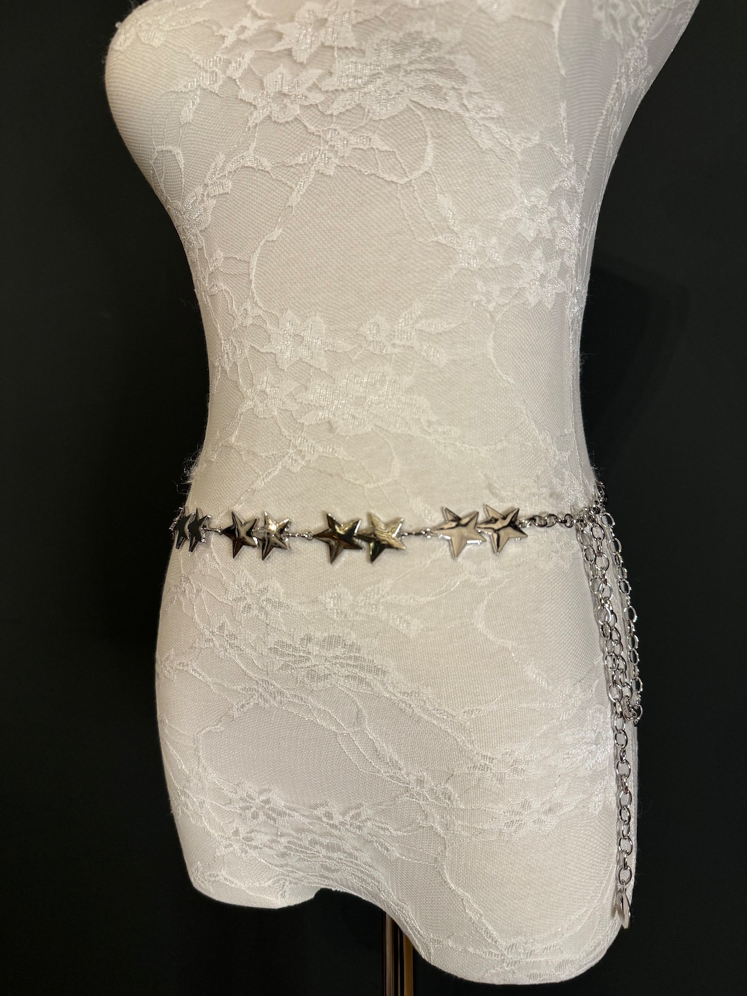 X-long Star Belt, Fashion Star Belt, Metal Quality Belt, Teen Size, 18 ...