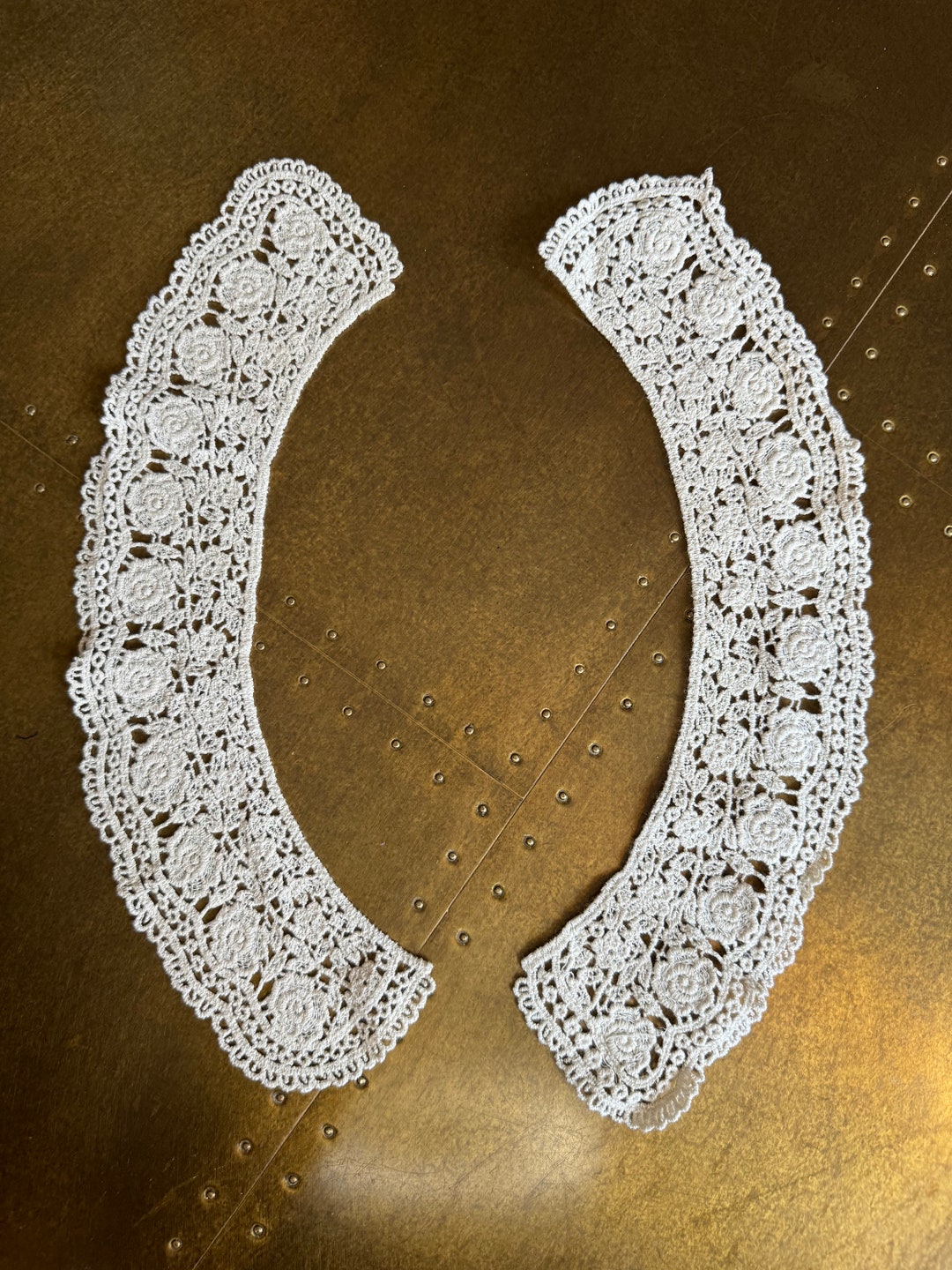 Peter Pan Collar, Neck Trimming, Cotton Collar, Vintage Style, Sew On ...