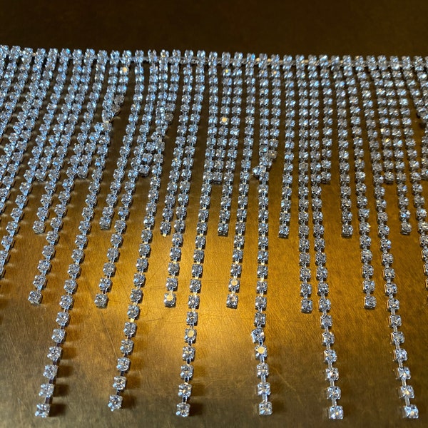 Rhinestone Trim - Etsy