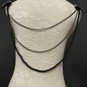 Body Chain, Beaded Body Chain, Shoulder Patch - Etsy