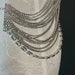 Rhinestone Body Chain, Diamanté Costume, Club Wear, Festival, Exclusive ...