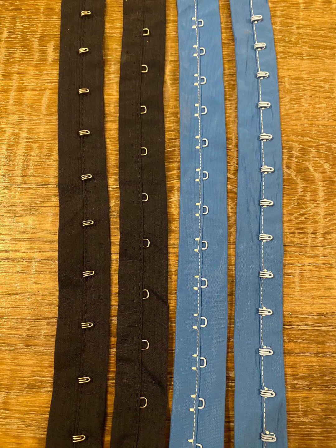 Navy Blue 1" Hook and Eye Tape Fastener, Corset Supplies - Etsy