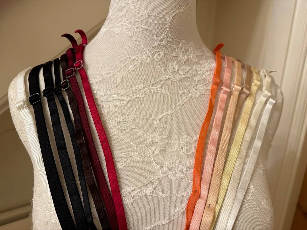 6mm Elastic Bra Straps, Detachable, Sew On, Lingerie Making - Etsy