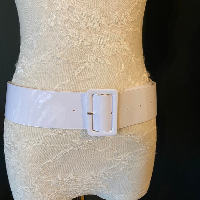 Fashion Belt White - Etsy UK