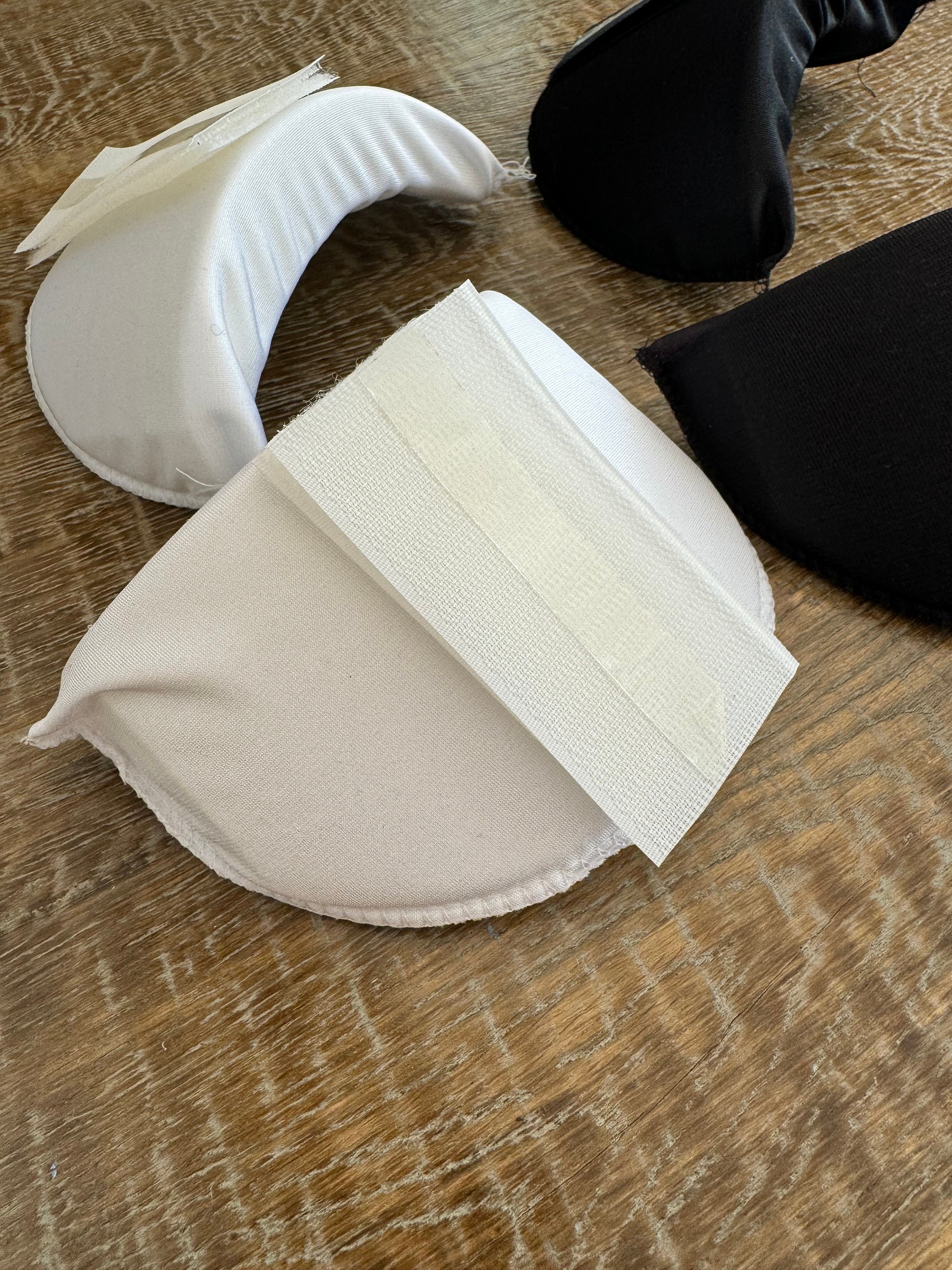 1 Pair, Removable Deep Covered Shoulder Pads, 1cm, 2cm, 3cm Thickness ...