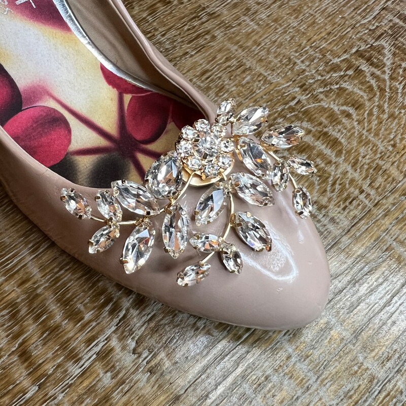 Gold Shoe Clips for Women - Etsy