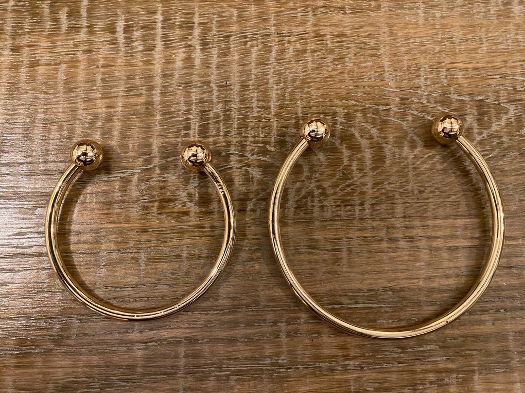 Metal Ring, Separator, Clothing, Tops, Dresses, Alloy, Gold, 3 ...