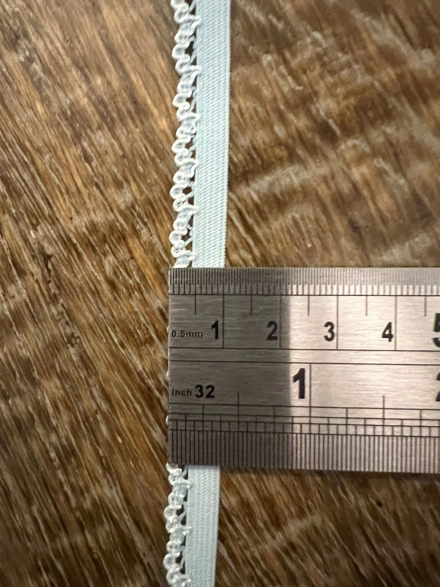 Picot Elastic 10mm Scallop Edging Lace Edge Trimming - Etsy UK