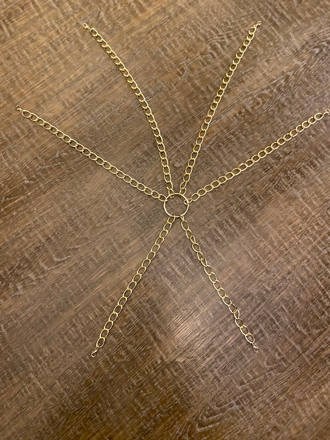 Body Chain, Gold Ring Body Chain, Festival, Dance, Costume, Accessory ...