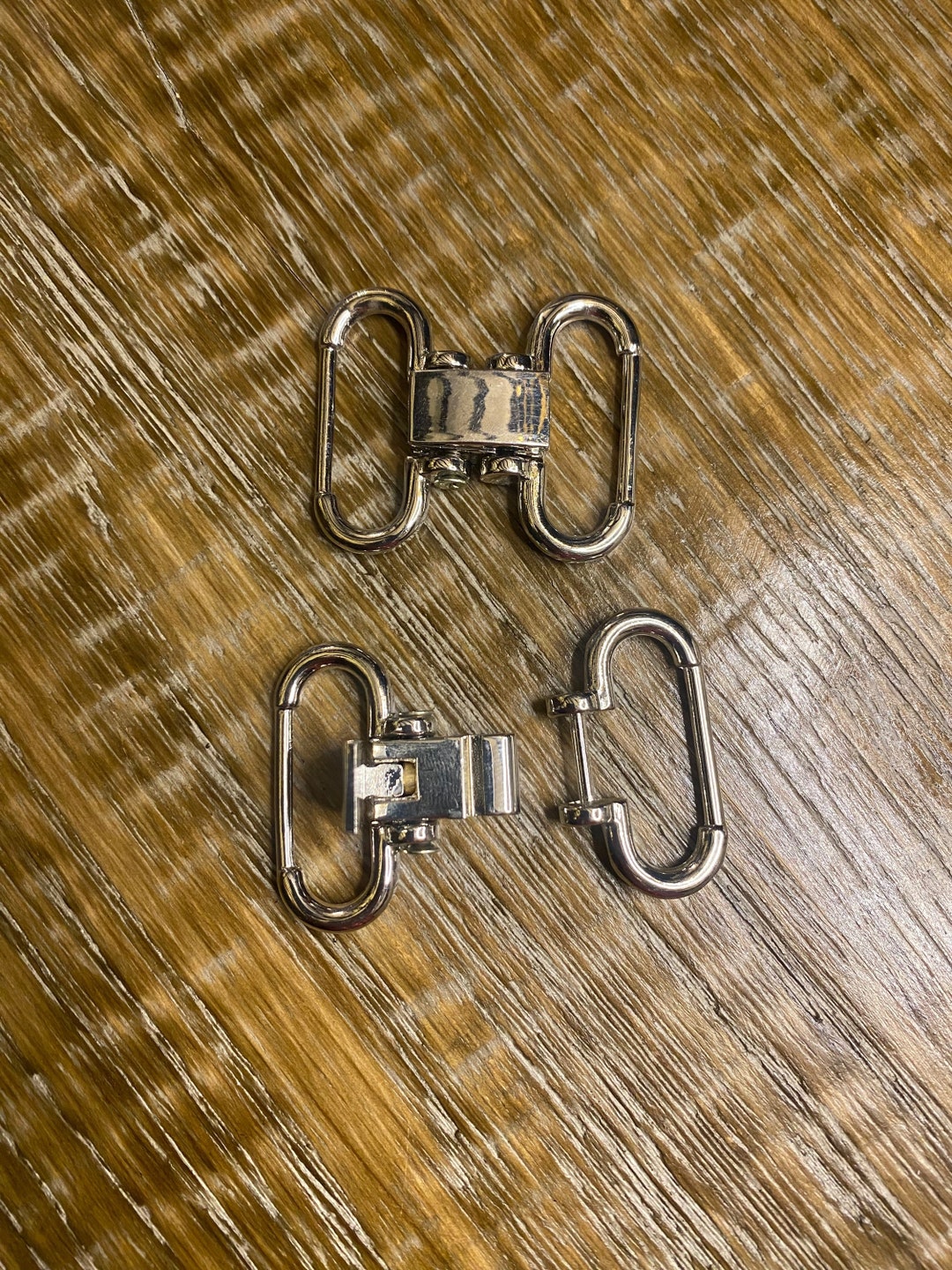 Metal Two Part Buckle, 4cm X 3.5cm, Silver - Etsy