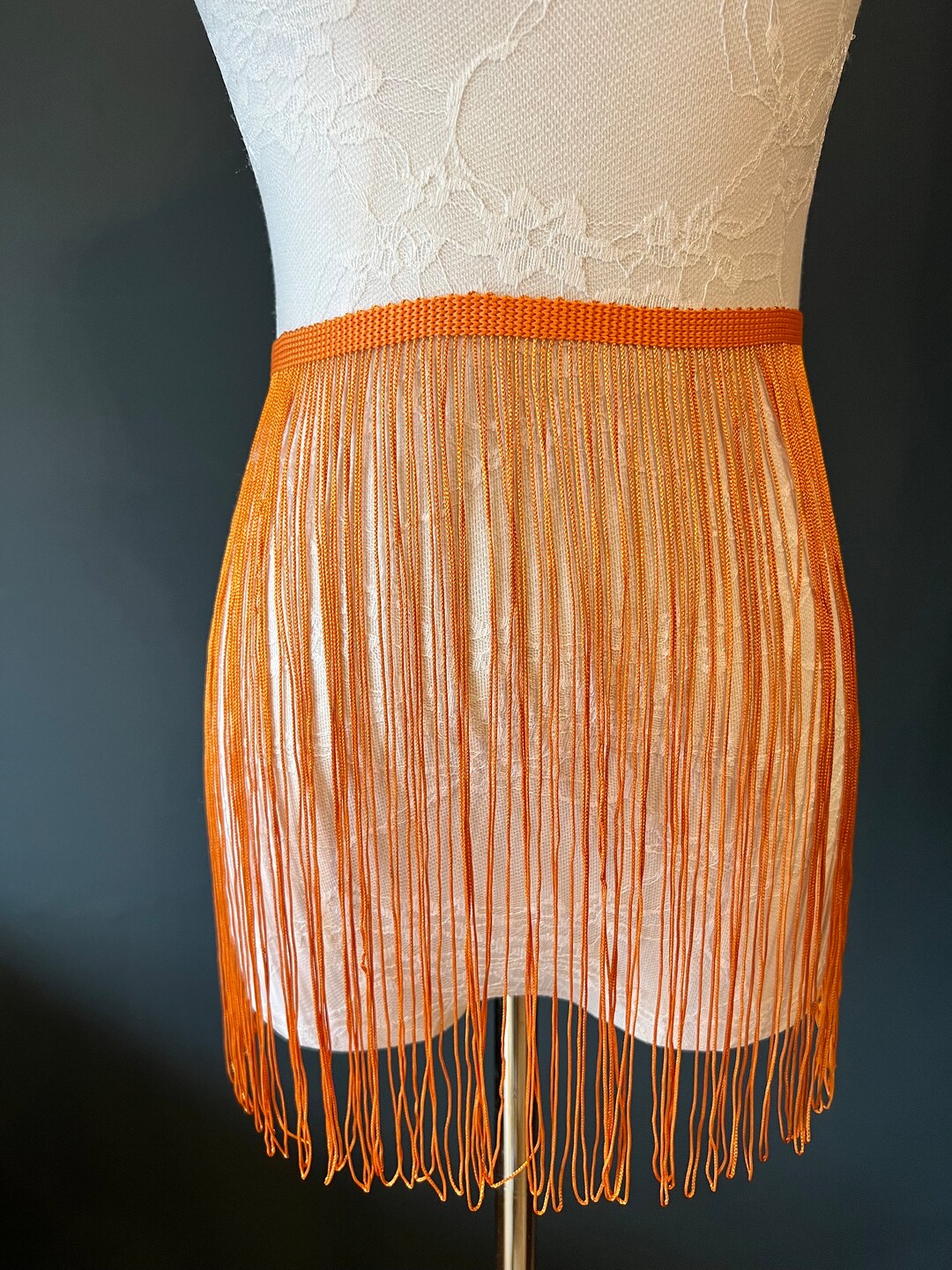 12” Wide Fringe Trim, 30cm Wide Fringe Trimming, 6 Colours, Tassel Trim ...