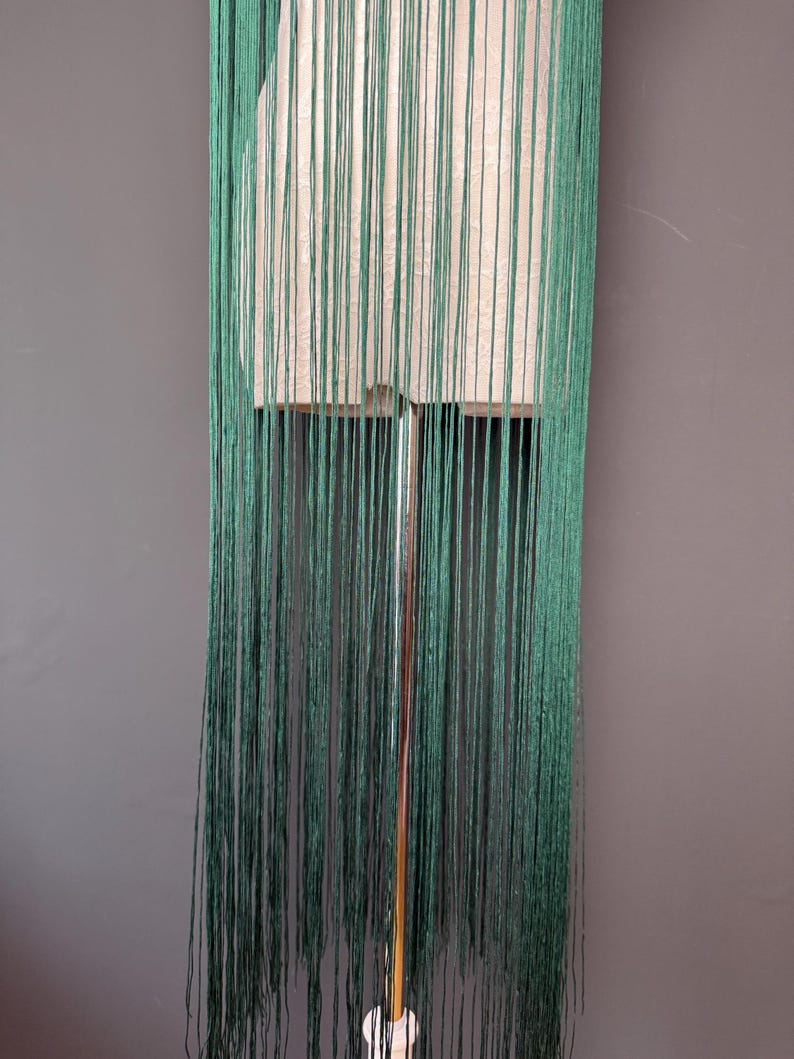 40" Wide Dense Fringe Trim, Forest Green, 27 Colour Options - Etsy
