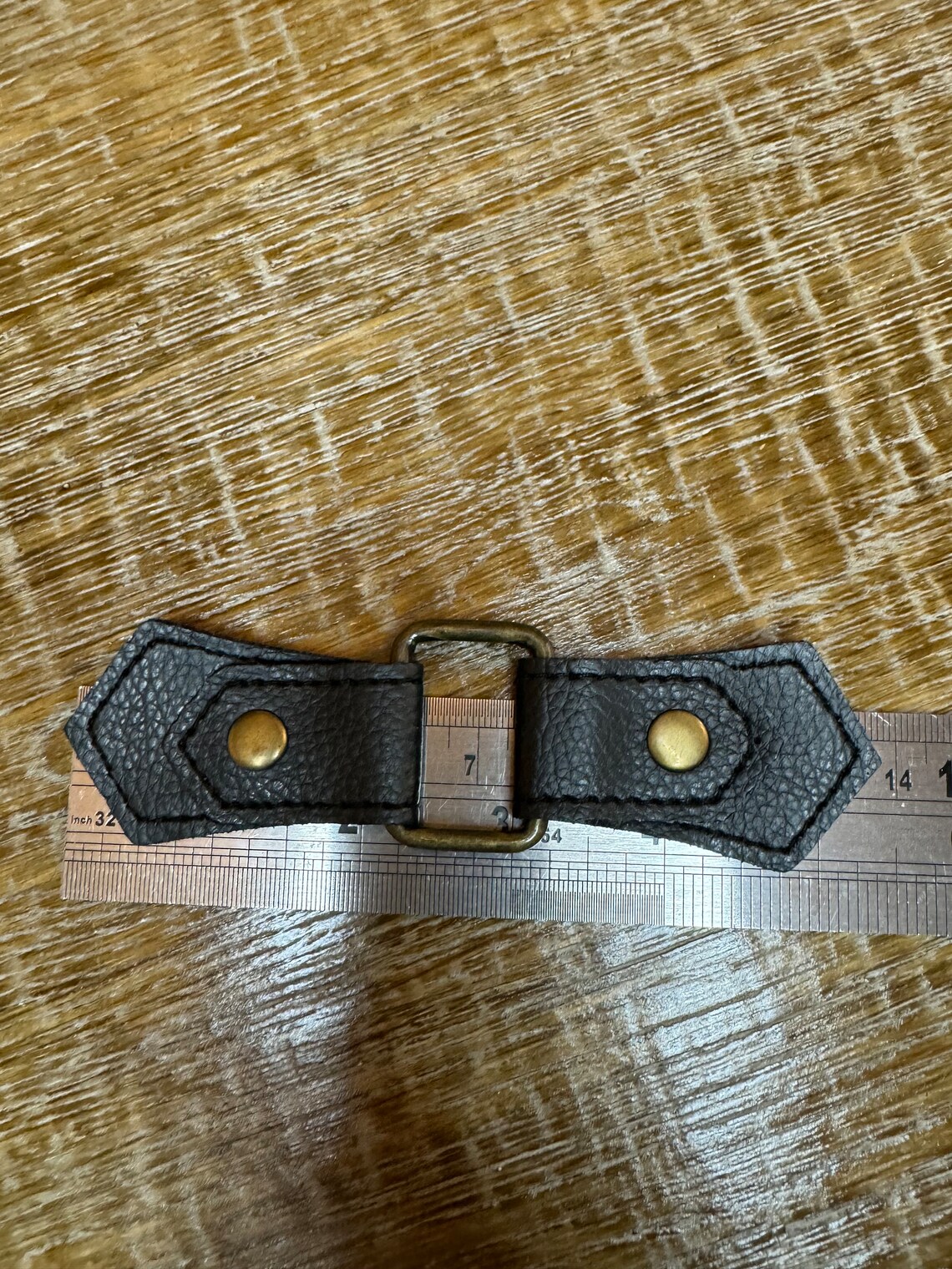 Kilt Strap, Antique Brass Buckle, Matt Black, High Quality, Crafts ...