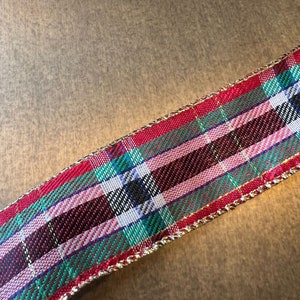 Ribbon, Luxury Ribbon, Christmas, Extra Wide Wired Ribbon, Wire Edged ...