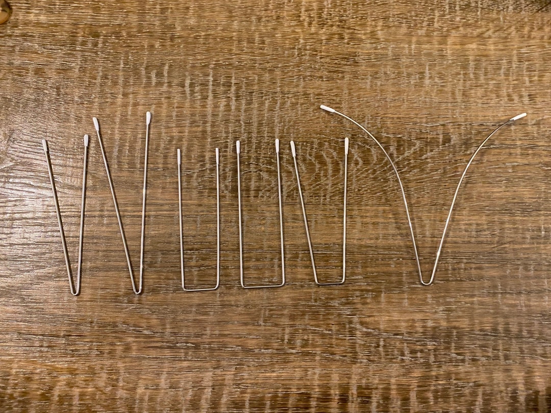 V Bar, Steel V Wire Bra Separator, Metal, Strong Bra Wires, Silver, - Etsy