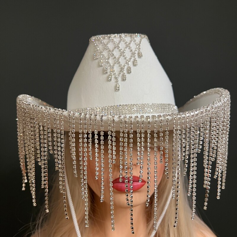 Rhinestone Cowboy Hat - Etsy
