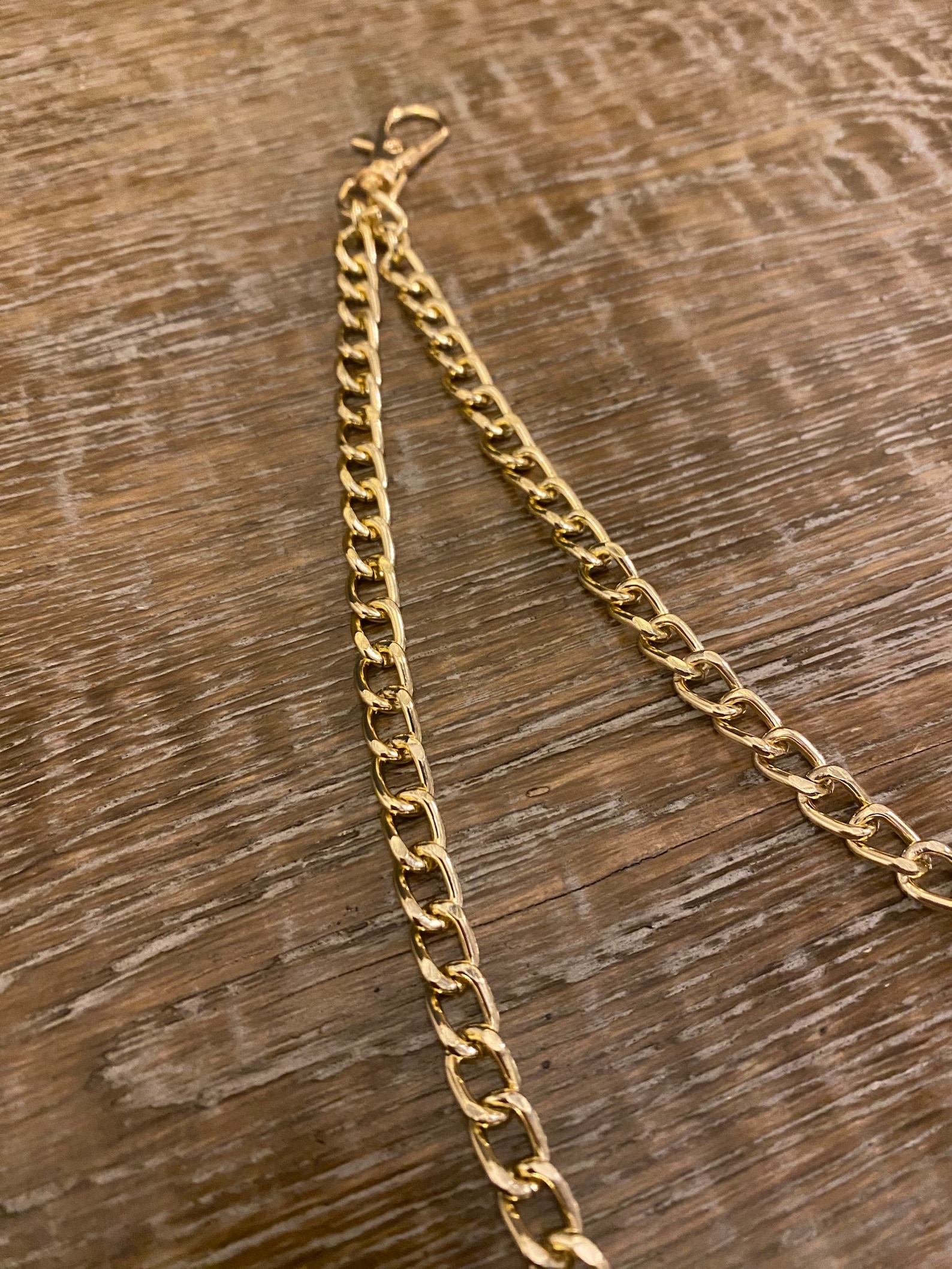 Layered Jeans Chains, Street Fashion, Hip Hop, 6 Size Selection, Silver ...