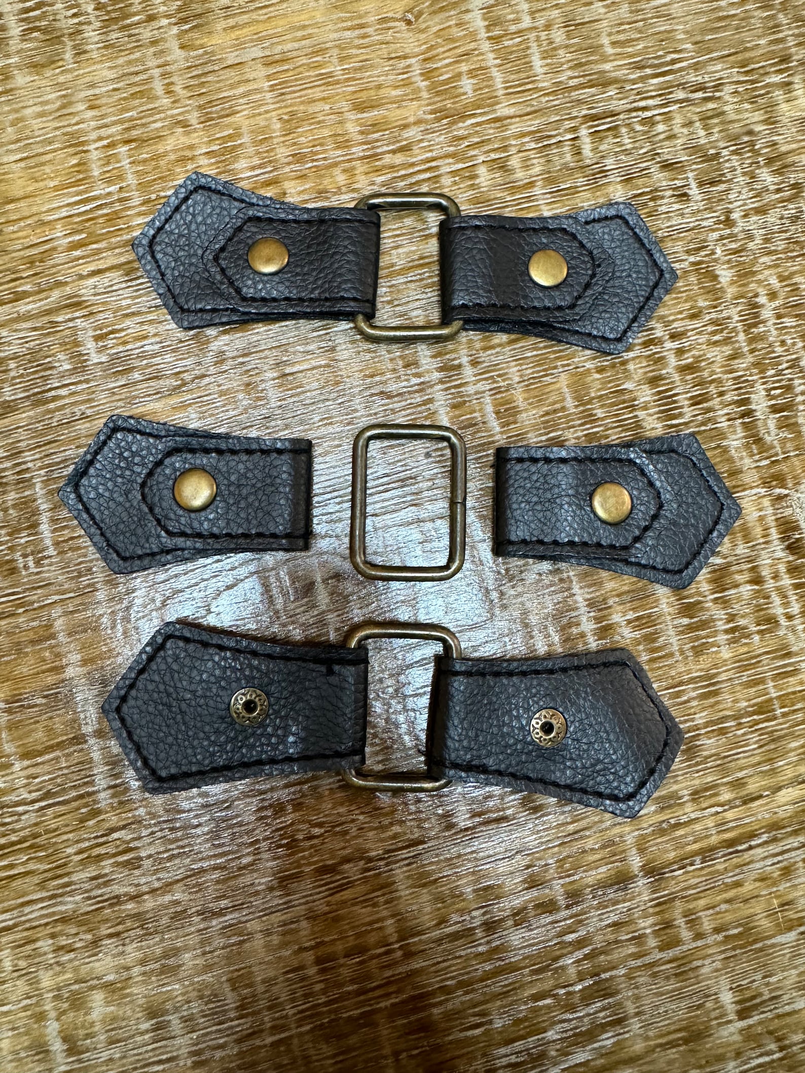 Kilt Strap, Antique Brass Buckle, Matt Black, High Quality, Crafts ...