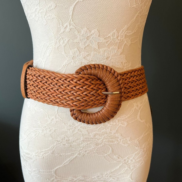 Wide Fabric Belt - Etsy