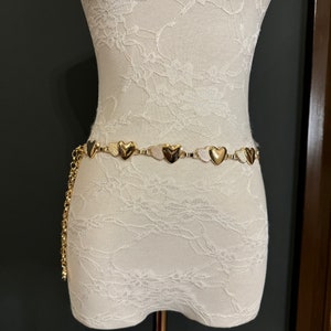X-long Heart Chain Belt, Metal Heart Design, Swimwear, Dresses, FAN ...