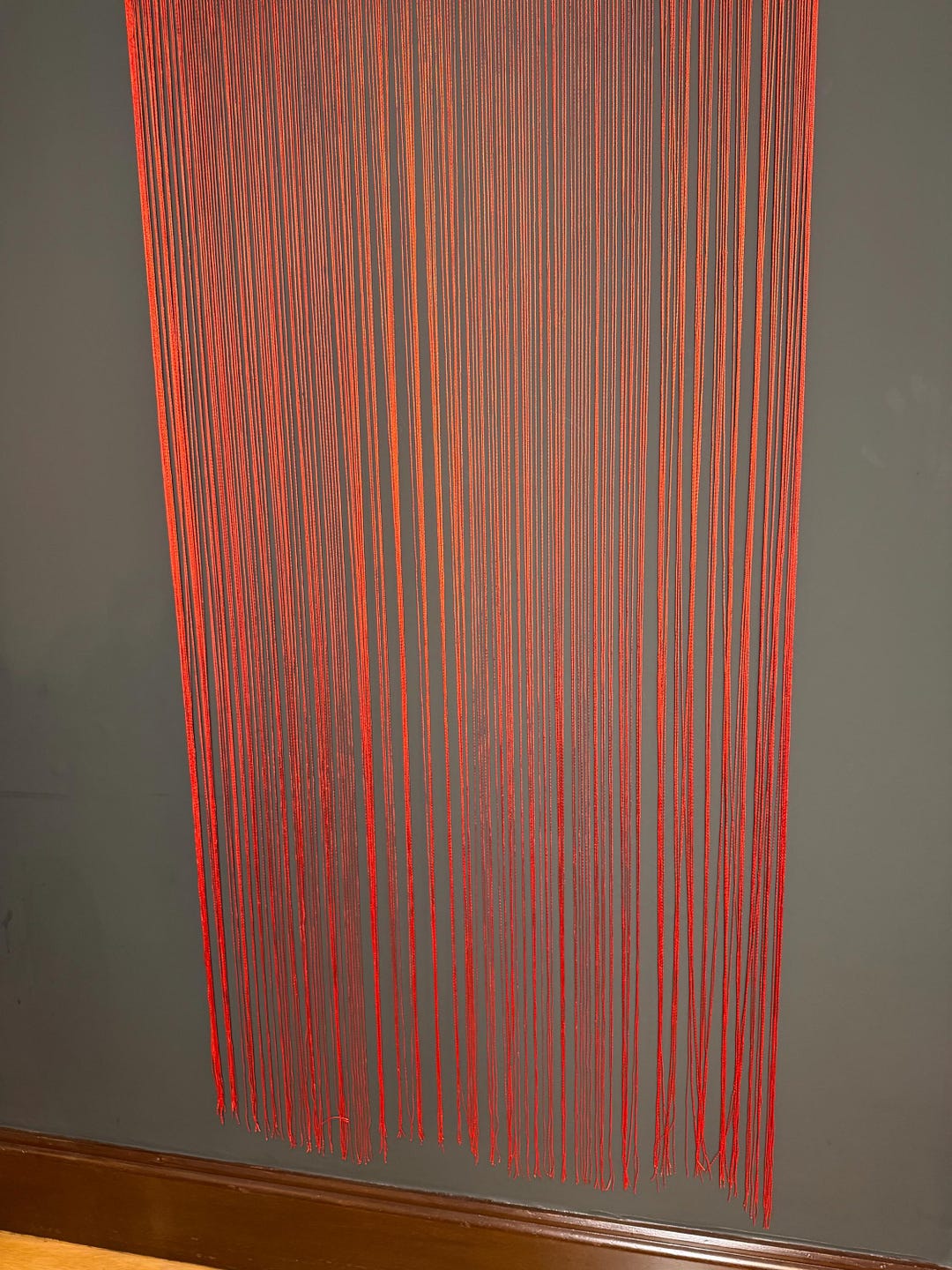 Red Soft Fringe Trim, 80" Drop, Backdrop Decor - Etsy