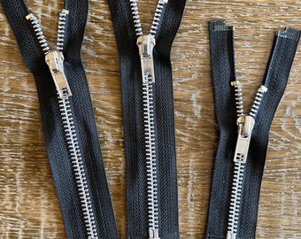 Metal Zipper - Etsy UK
