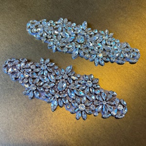 Rhinestone Trims, Heat Seal Jewel Trim, Bridal, Clothing, Silver, Gold ...