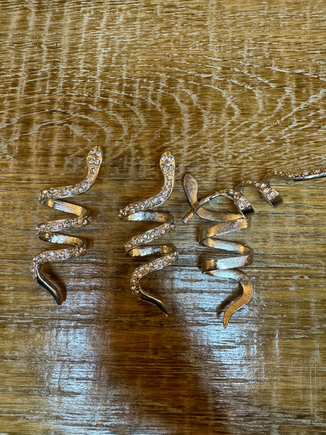 Metal Snake Buckle, Rhinestone Snake Tube, Tube Buckle, 8cm X 3cm ...