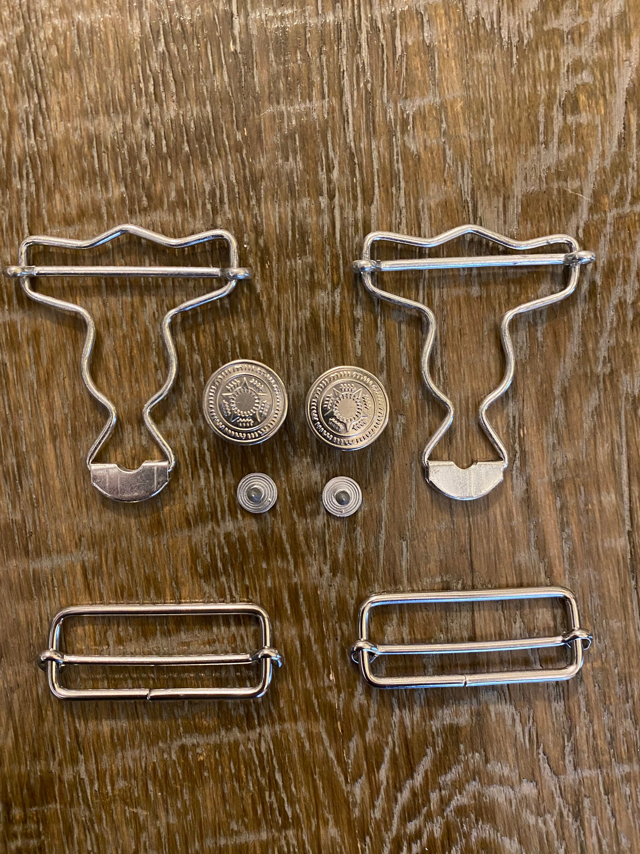 Dungaree Set Clip Overalls Buckle With Adjustable Slider and - Etsy