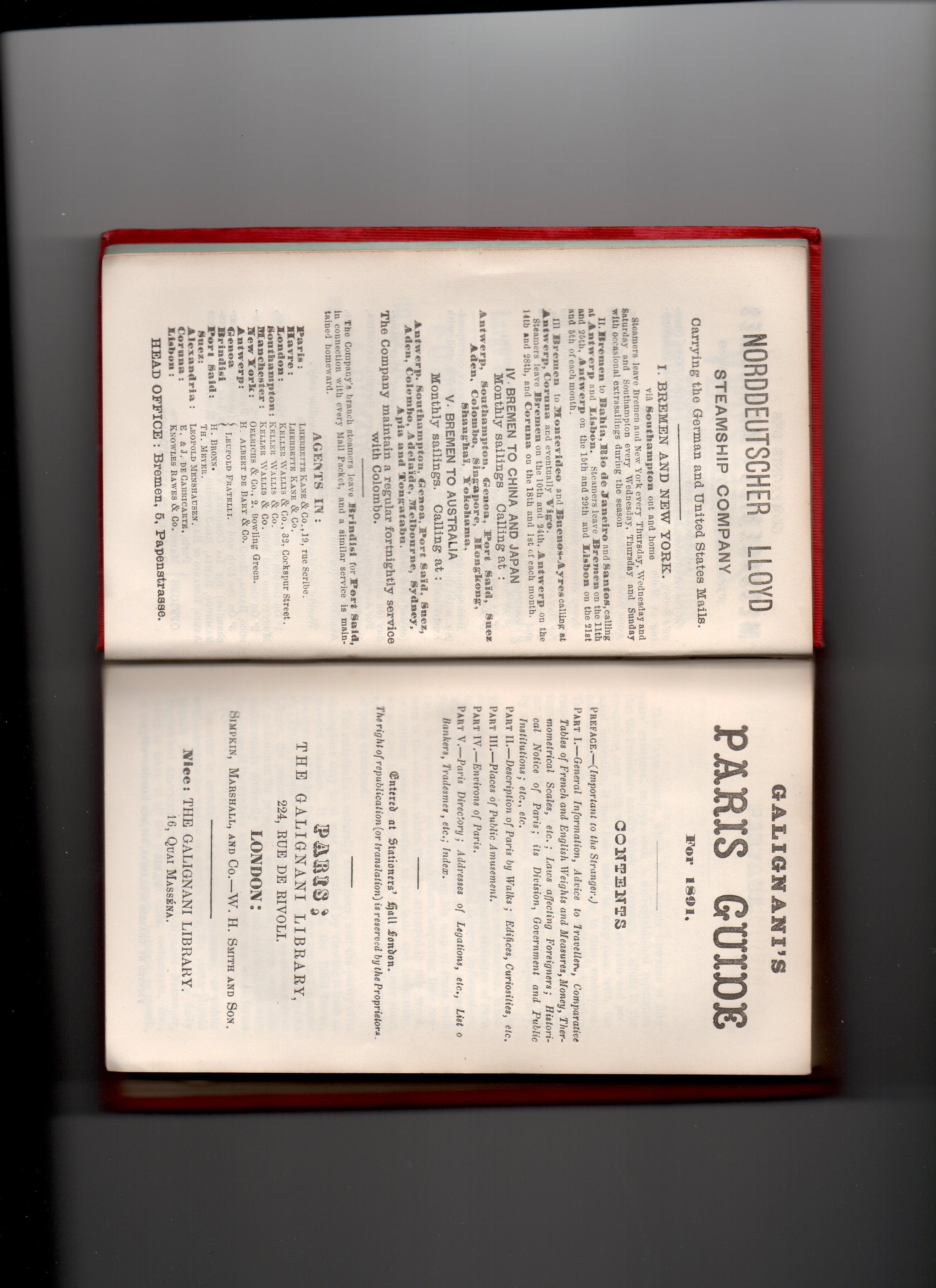 1891 Vintage Paris Tour Guide - Etsy