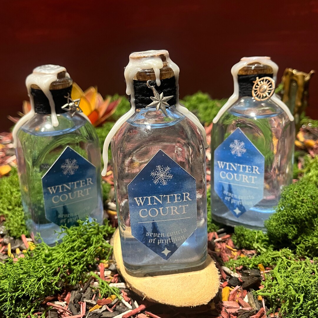 Winter Court Decorative Potion Bottle Color Changing Potion Magical ...