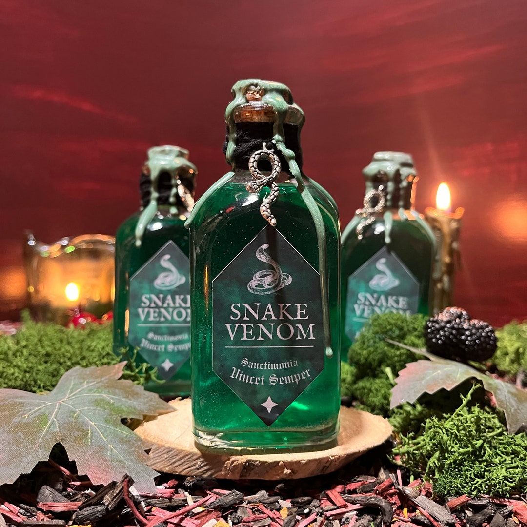 Snake Venom Potion Bottle Handmade Bookish Decoration Magical Gift ...