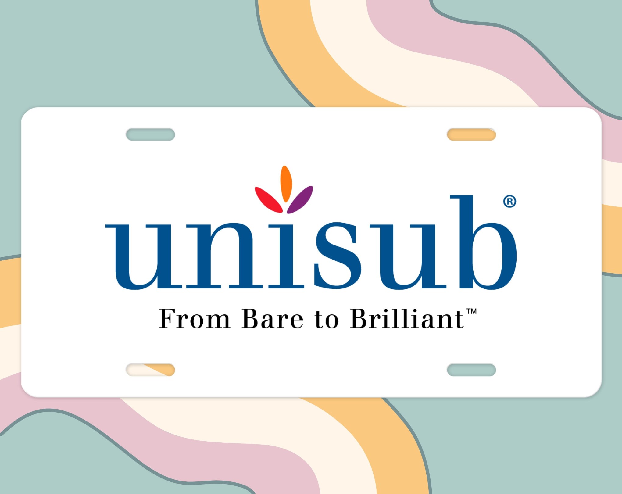 Vintage Class of 2024 Graduation Sublimation License Plate Retro Senior ...