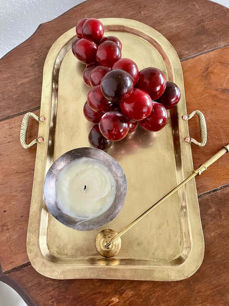 Antique Russain Brass Tray Antique Russian Imperial Samovar Tray ...