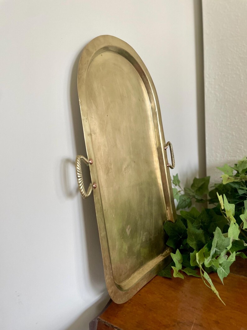 Antique Russain Brass Tray Antique Russian Imperial Samovar Tray ...