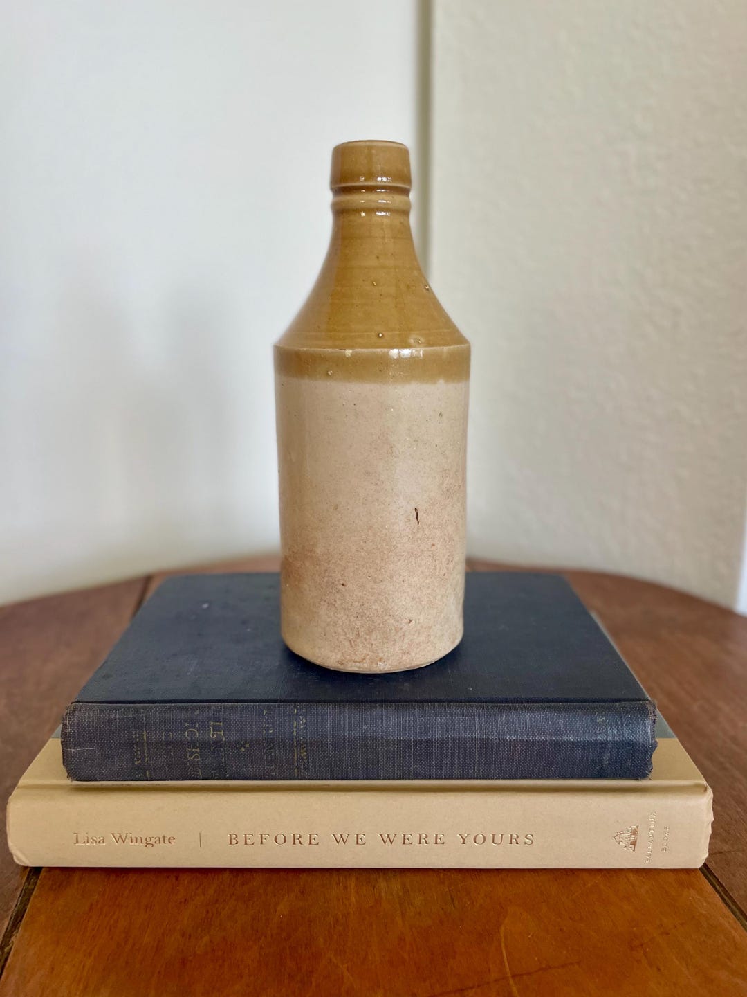 Antique Primitive Stoneware Primitive Ginger Beer Bottle Primitive Two ...