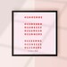 Binary Code I Love You Card Print, Valentines Anniversary Wedding Gift ...