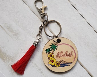 Aloha Keychain - Etsy