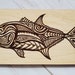 Hawaiian Tribal Ulua Engraved Wooden Plaque Father's Day Gift, Birthday ...