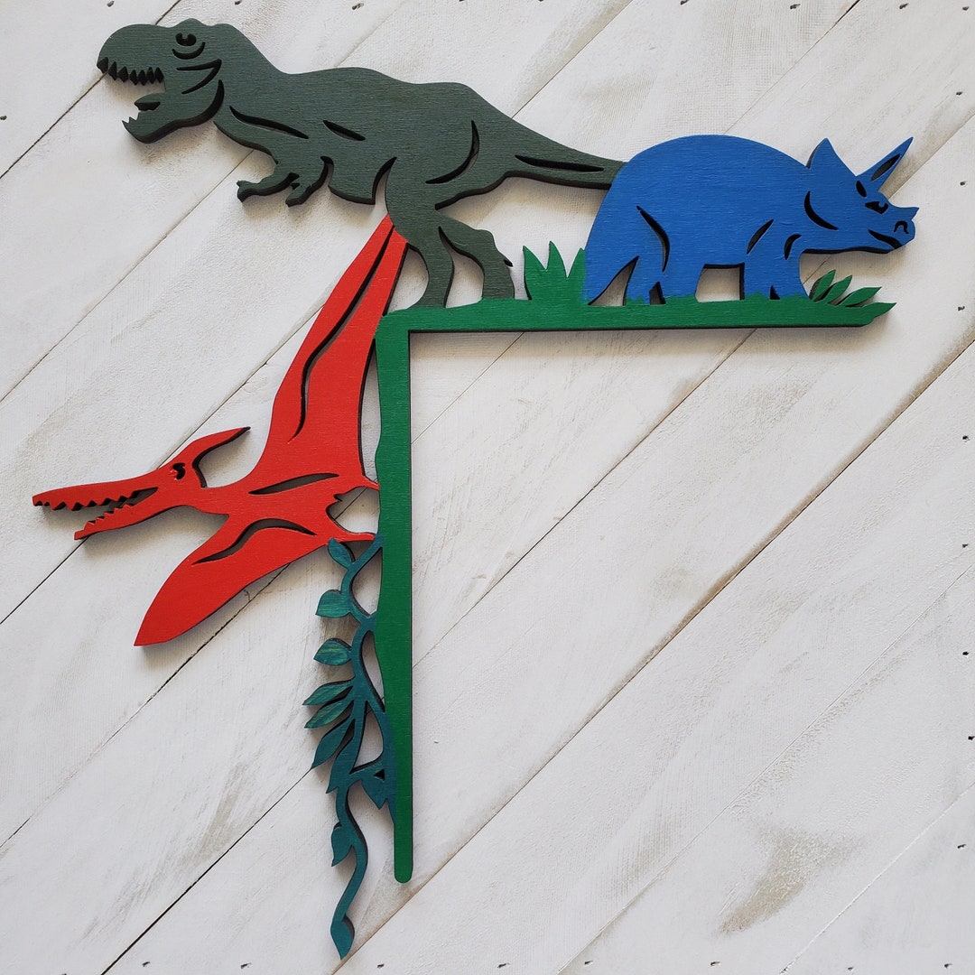 Dinosaur Door Trim Corner Sitter - Etsy