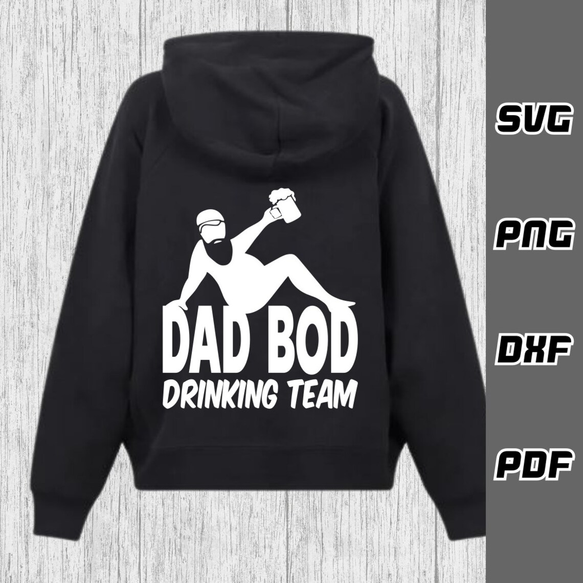 Dad Bod Drinking Team SVG - Png - Dxf - Pdf - Cricut Cut File - SVG ...