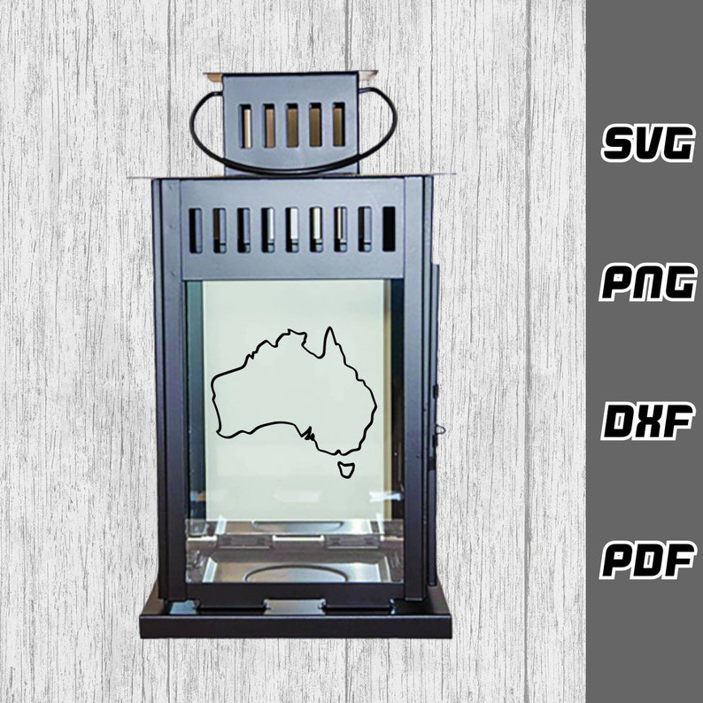 Buy Australia SVG - Australia Map Outline Svg - Png - Dxf - Pdf ...